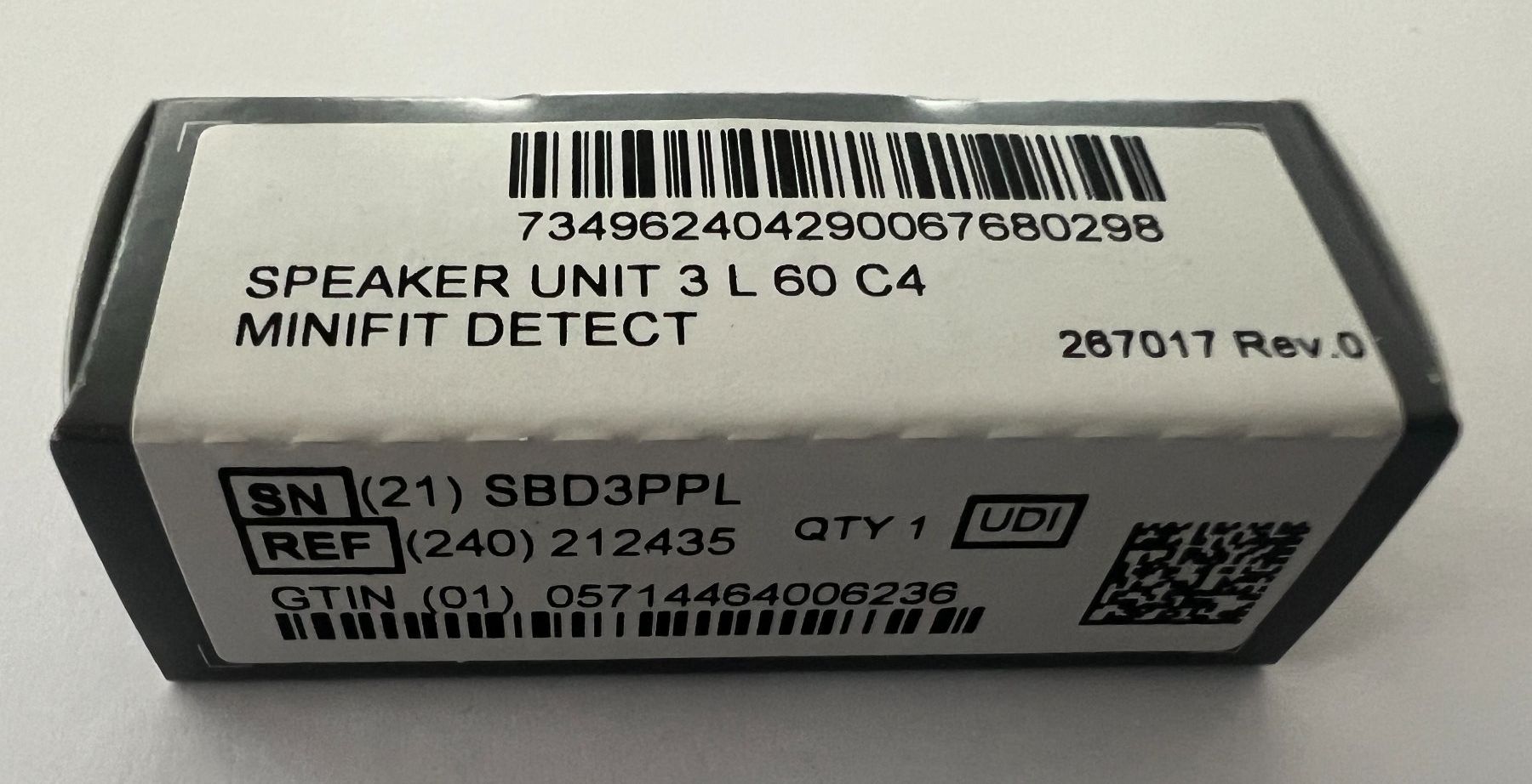 Oticon miniFit Detect Receiver - C4 - 3L - 60 (Neu und originalverpackt ...