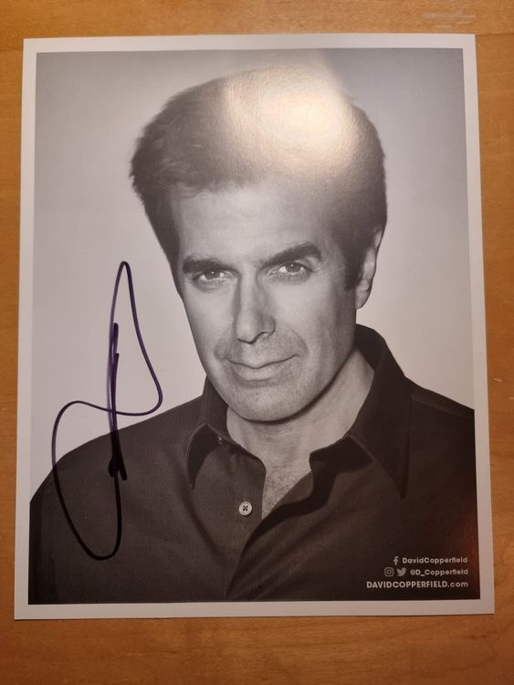David Copperfield Original Autogramm | Kaufen auf Ricardo