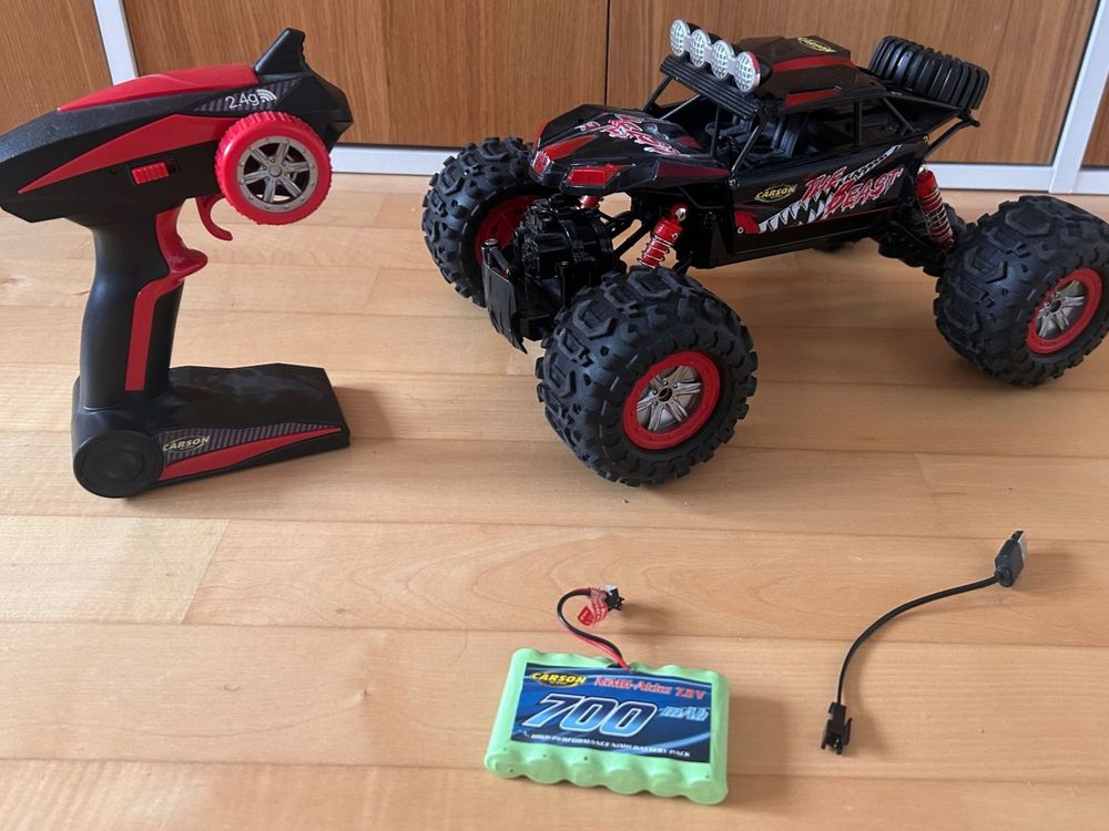 Carson - The Beast Modellauto Allrad RtR 2.4Ghz (Gebraucht) in Seon für ...