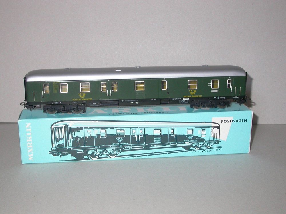 Märklin Nr. 4047 DB Postwagen Posthorn (Gebraucht) in Berikon für CHF ...
