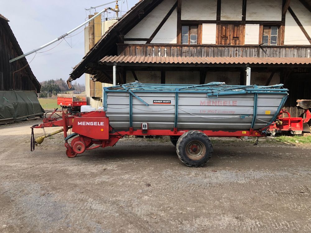 Ladewagen Mengele LW 250T Economy (Gebraucht) in für CHF 500 – nur Abholung auf Ricardo kaufen