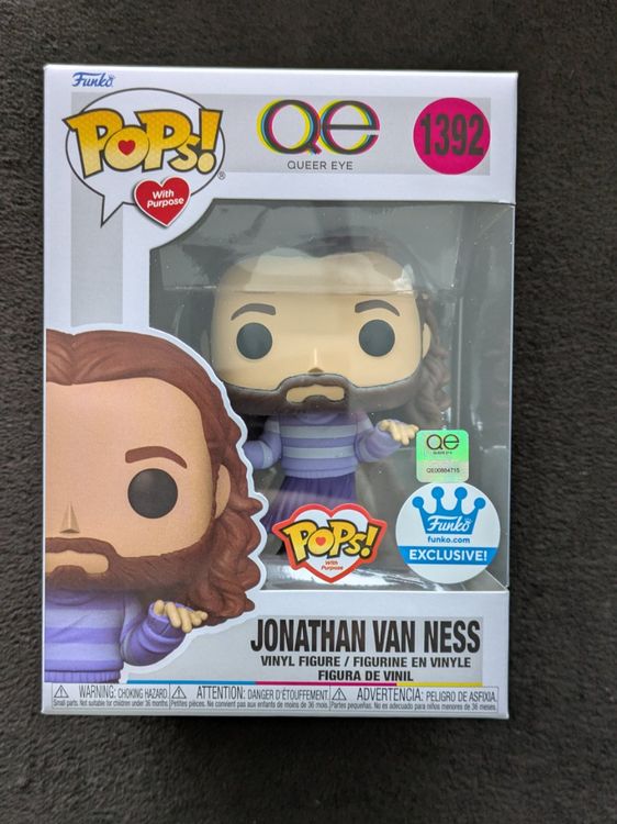 Funko Pop! Queer Eye - Jonathan Van Ness #1392 (Neu und ...