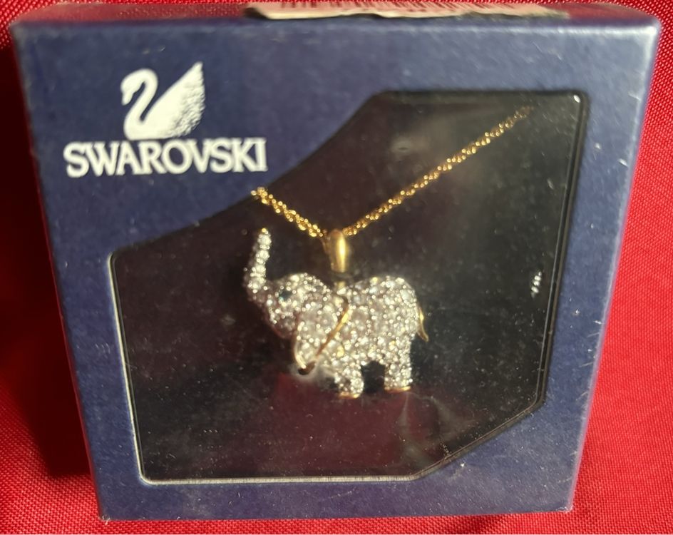 Swarovski Kette mit Elefant Anhänger (Neu (gemäss Beschreibung)) in Seon für CHF 39 – mit ...