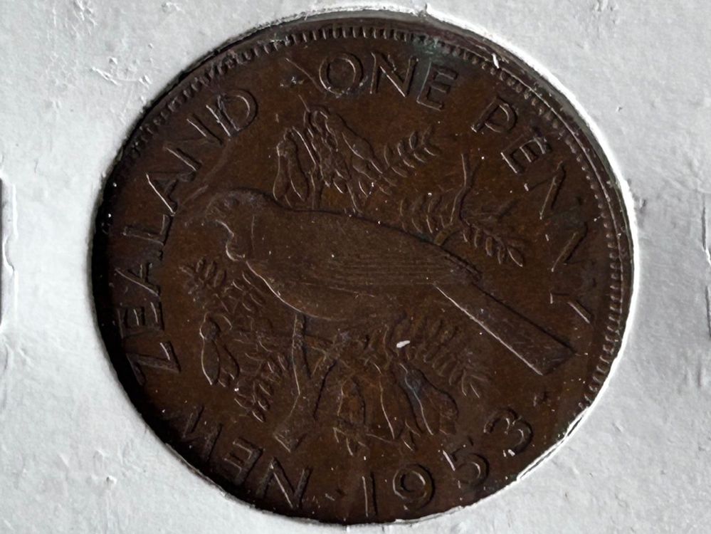 New Zealand - 1 Penny 1953 (Gebraucht) in Corcelles NE für CHF 1.5 ...