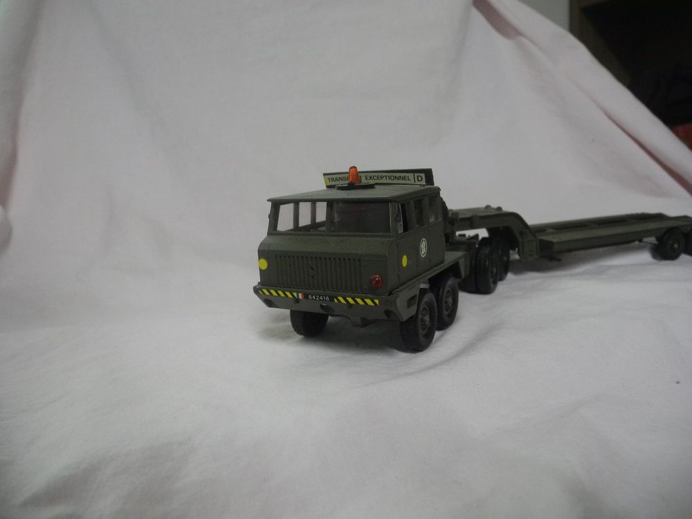 MILITÄR SOLIDO BERLIET T 12 TANKTRANSPORTER GUT ERHALTEN | Kaufen auf ...