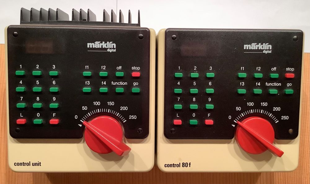 Märklin 6021 Control unit und Märklin 6036 Control 80f (Gebraucht) in ...
