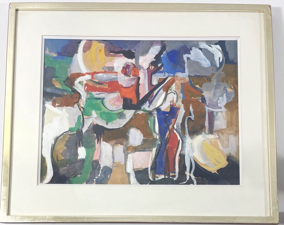 Coghuf (1905-1976) grosse Mischtechnik (Gebraucht) in Root für CHF 459 – mit Lieferung auf ...