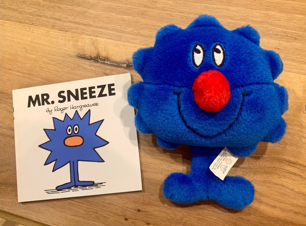 „Mr. Sneeze“ Stofftier / cuddly toy, MR.MEN Roger Hargreaves (Gebraucht ...