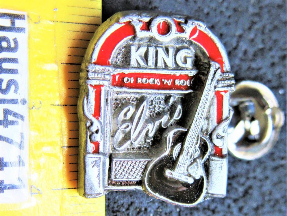 ELVIS KING of ROCK'N'Roll PIN Jukebox (Neu (gemäss Beschreibung)) in ...