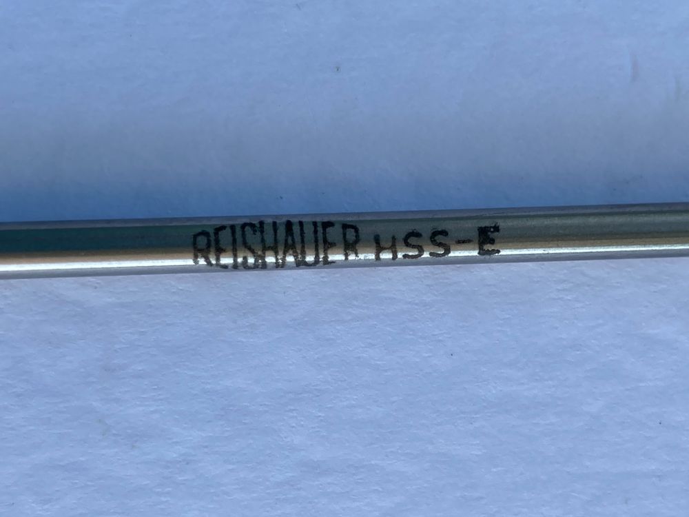 REISHAUER HANDGEWINDESCHNEIDER ISO M4 6H HSS-E UNGEBR. (Neuf (Voir ...