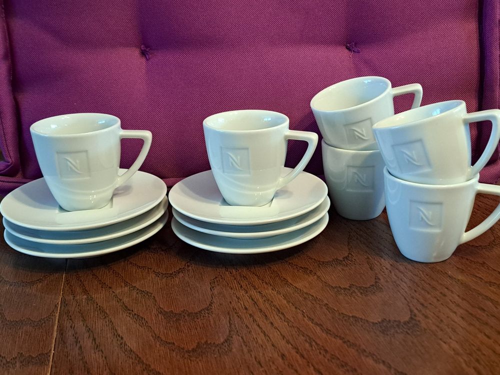 Nespresso Espresso Tassen (Gebraucht) in Siebnen für CHF 30 – mit Lieferung auf Ricardo kaufen