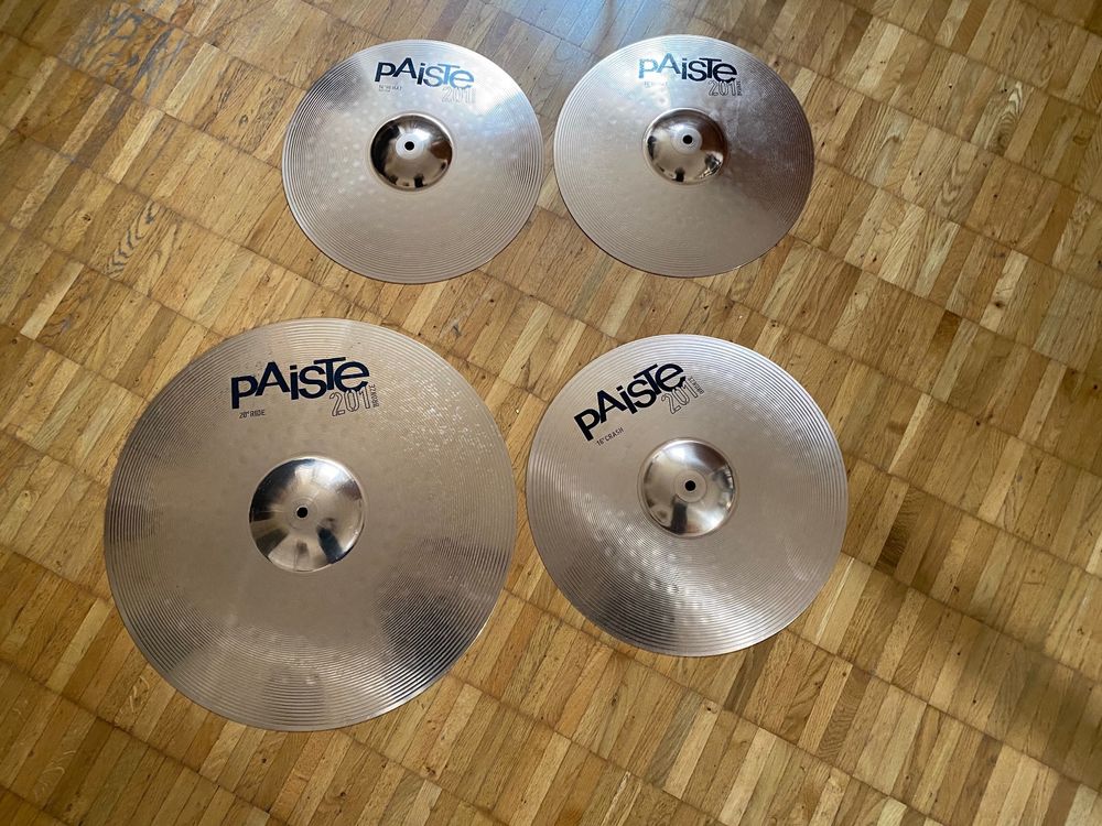 Cimbal Becken Satz Paiste neuwertig | Kaufen auf Ricardo
