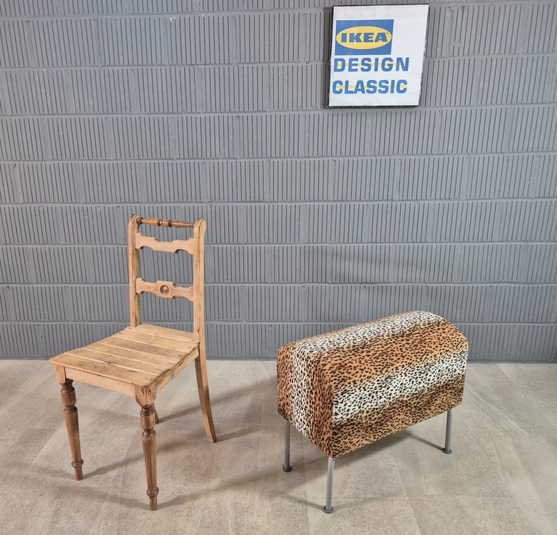 IKEA Pastill 1999 Bench Sitzbank Ottoman, Gepard Look Bank (Gebraucht ...