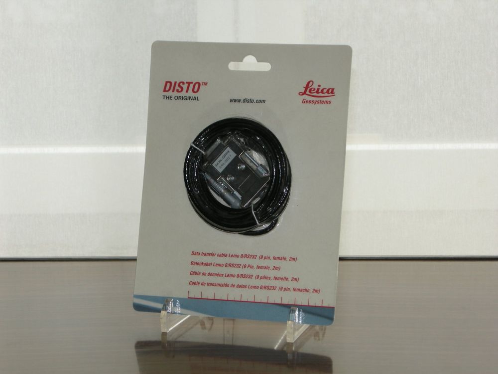 Leica Disto Data Transfer Cable Lemo 0/RS232 9pin female (Neu und ...