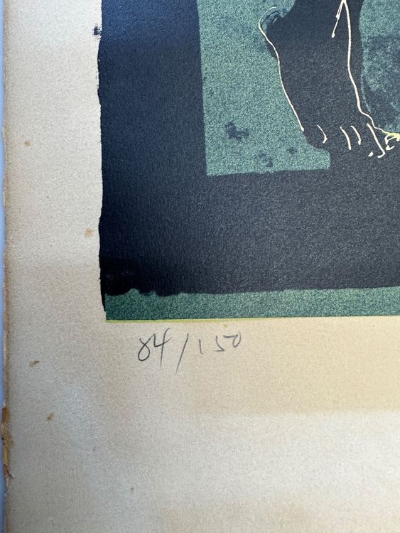 original Lithografie von Hans Erni Sign, Numm. | Kaufen auf Ricardo