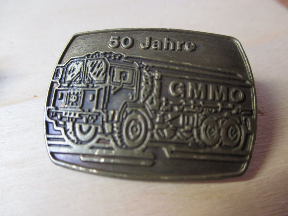 50 Jahre GMMO militär Armee MAN Motorfahrer Pin Limitiert (Neu (gemäss ...