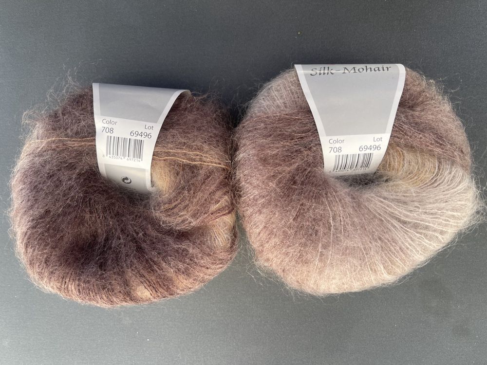Seide-Mohair-Lace-Wolle Silk-Mohair von Katia 9 Knäuel à 25g | Kaufen ...