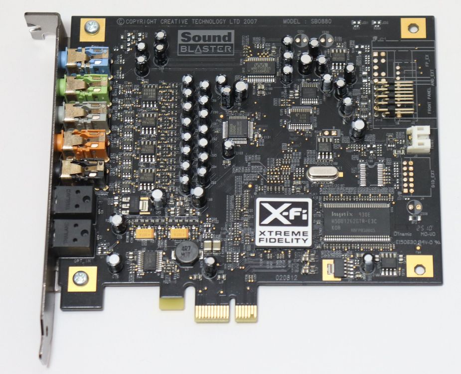 Creative Sound Blaster X-Fi Titanium SB0880 PCIE Soundkarte | Kaufen ...