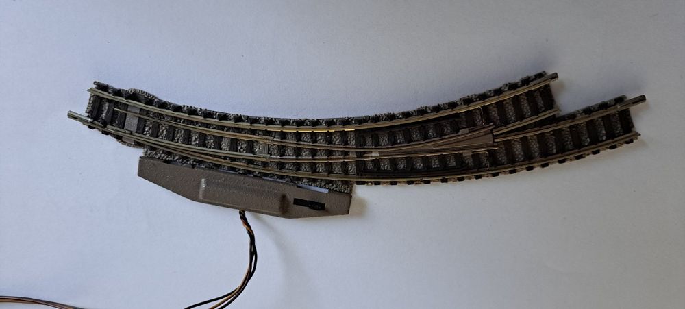 Spur N 2 Bogenweichen von Fleischmann Elektrischer Antrieb (Gebraucht ...