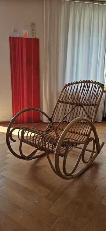 Rattan-Schaukelstuhl (Gebraucht) in Luzern für CHF 50 – nur Abholung ...
