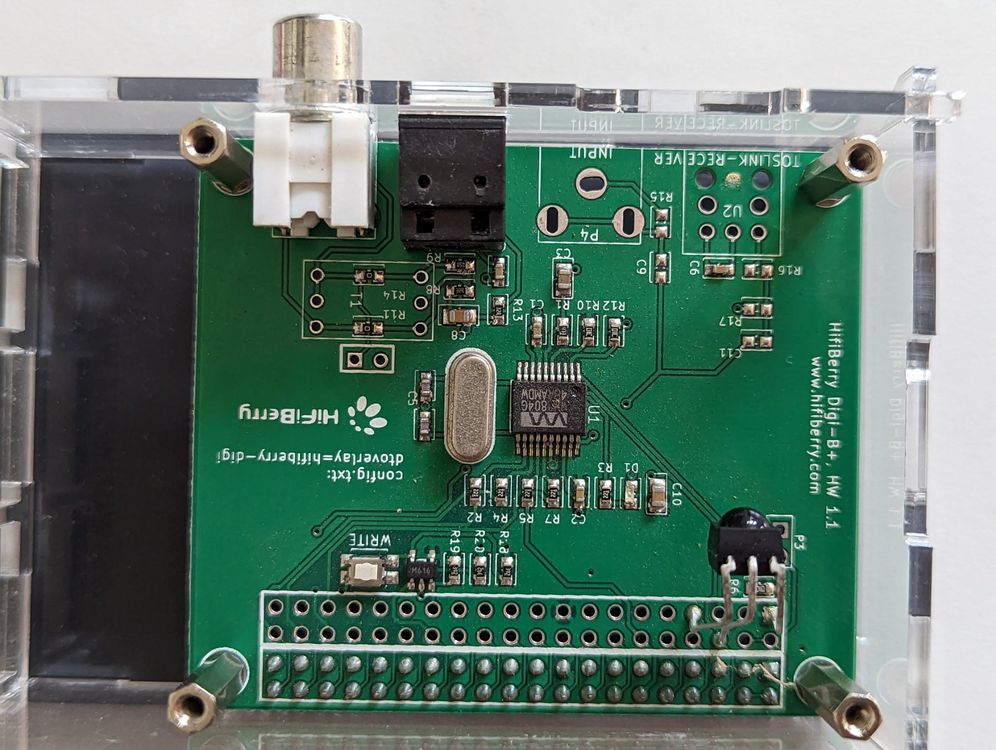 HifiBerry Digi-B+ Soundkarte für Raspberry pi, mit Gehäuse (Gebraucht ...