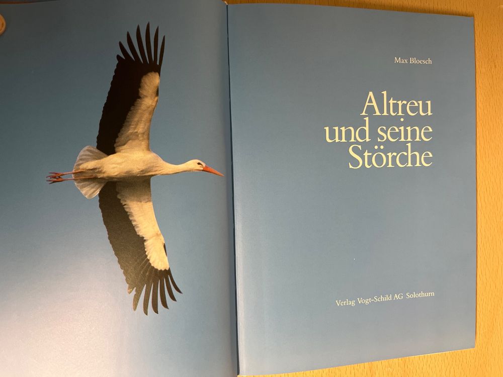 Buch Altreu und seine Störche Max Bloesch | Kaufen auf Ricardo