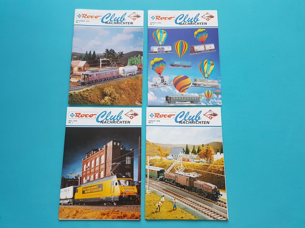 ROCO Club Nachrichten, Schweiz, 1997/1998, all. + français (Neu (gemäss ...