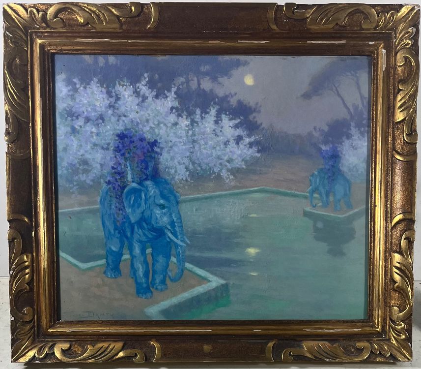 Georges Victor Laurent Dantu (1864-1948) Pastell Gemälde (Gebraucht) in ...