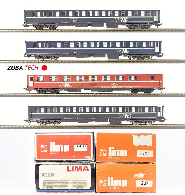 Lima 4x Schlafwagen SBB/DB H0 GS mit OVP (Gebraucht) in St. Gallen für CHF 22 – mit Lieferung ...