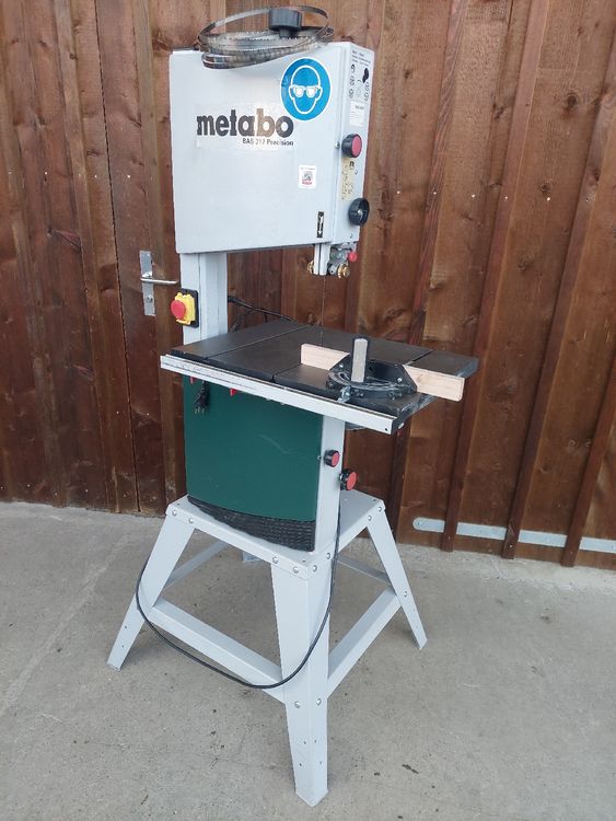 Bandsäge Metabo BAS 317 Precision mit Untergestell (Gebraucht) in ...