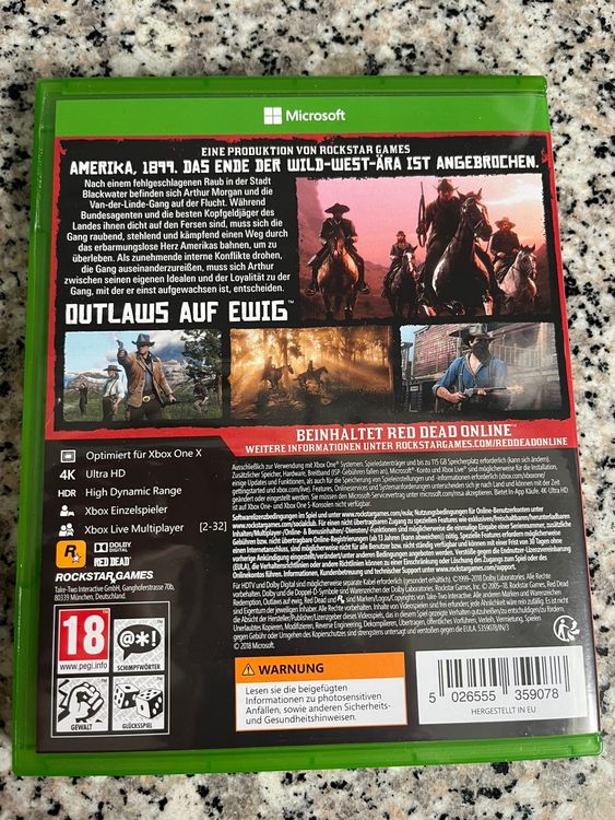 Red dead redemption x box spiel | Kaufen auf Ricardo
