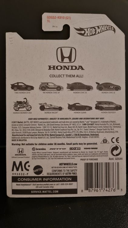 Hot Wheels Honda S2000 (Neu und originalverpackt) in Niederhasli für CHF 10 – mit Lieferung auf ...