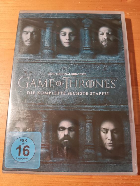 Game of Thrones - Die komplette 6. Staffel (DVD) NEU und OVP (Neu und originalverpackt) in ...