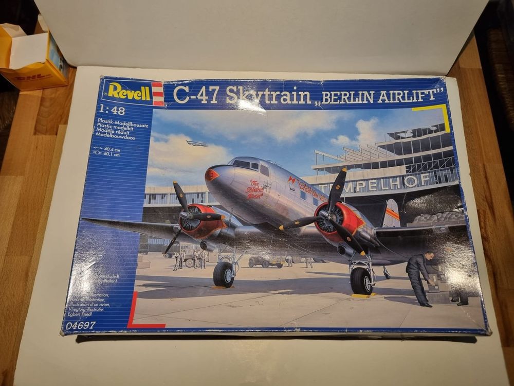 Revell, C-47 Skytrain berlin Airlift 1/48 | Kaufen auf Ricardo
