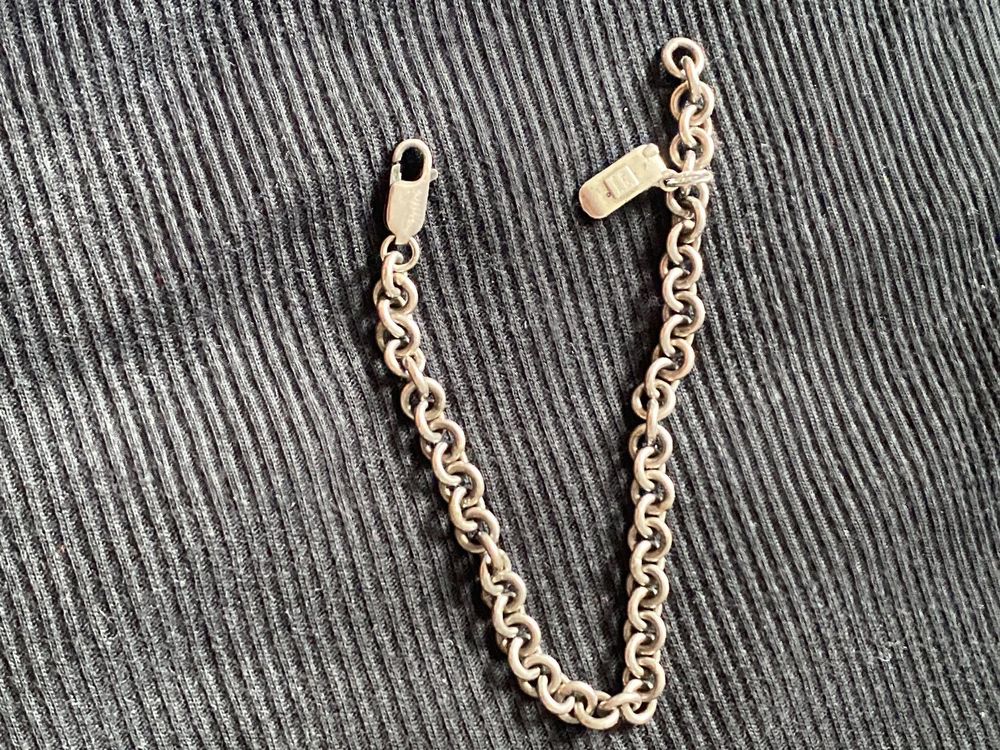 Sterling Silbernen Armband 925 Massiv 19cm | Kaufen auf Ricardo