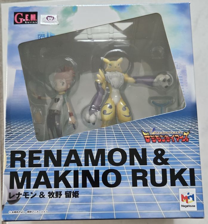Digimon Renamon & Makino Ruki Figur Megahouse | Kaufen auf Ricardo