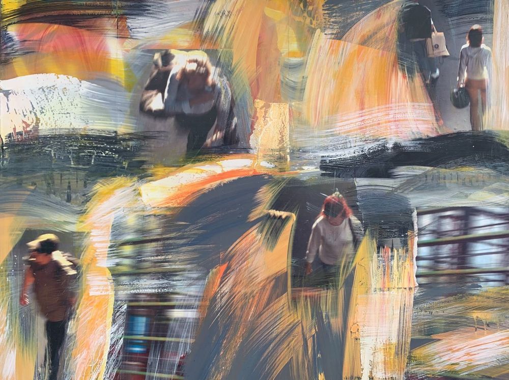 Rosa Lachenmeier (1959) grosses Gemälde (Gebraucht) in Root für CHF 325 – mit Lieferung auf ...