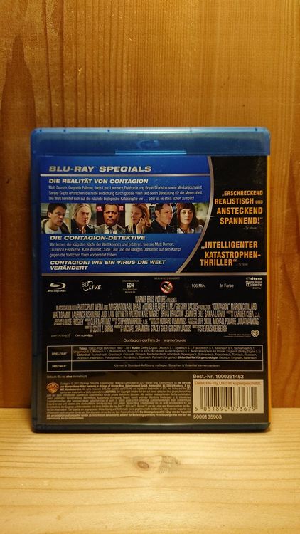 CONTAGION Blu-Ray | Kaufen auf Ricardo