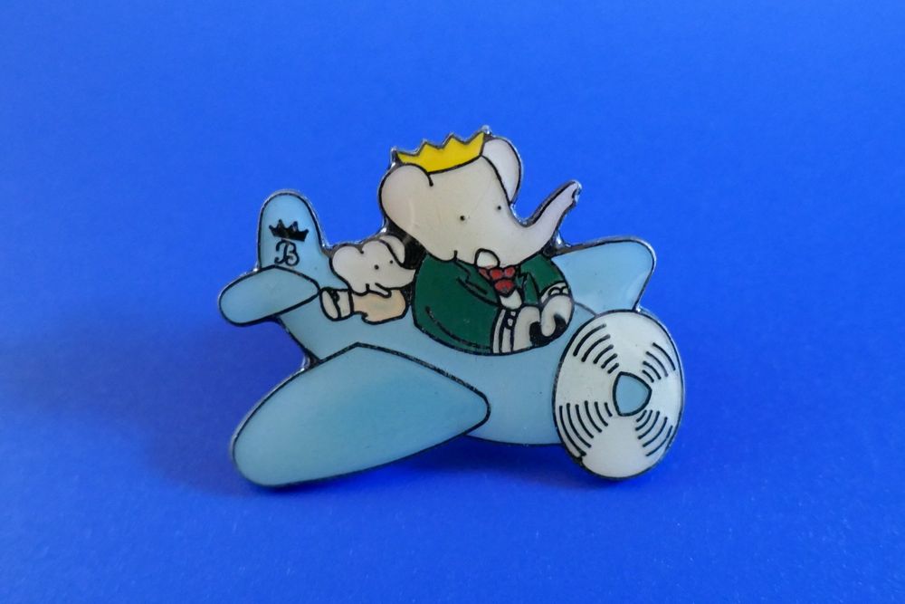 Pin's Babar Pilote - Babar Characters TM - 1990 | Kaufen auf Ricardo