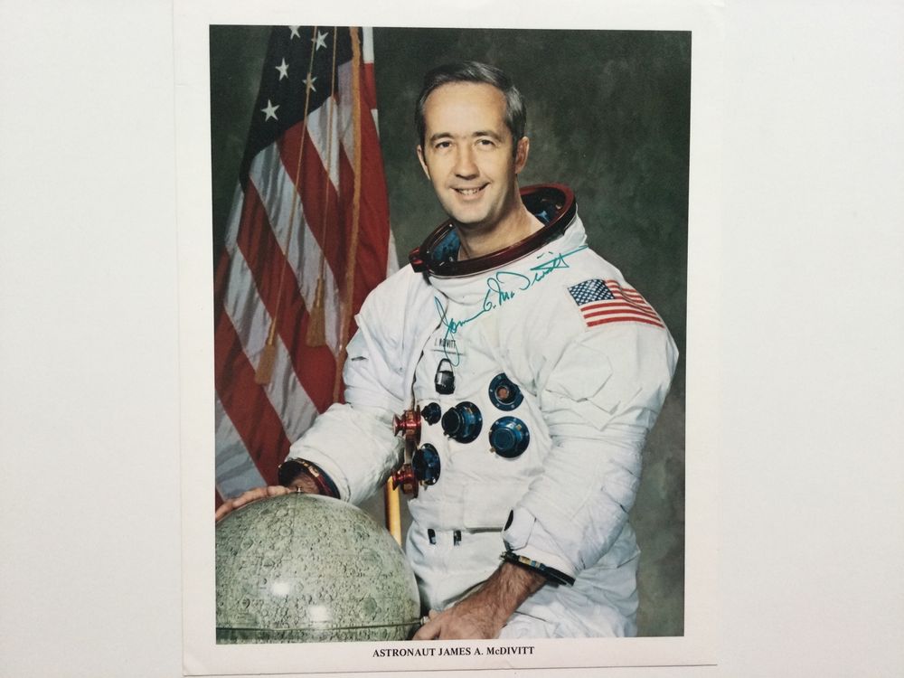 Weltraum James McDivitt Apollo 9 NASA Porträt 8*10 signiert | Kaufen auf Ricardo