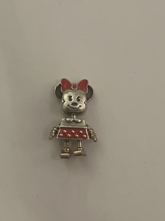 Pandora Disney Minnie Maus Charm, 925 Silber, Top Zustand! ( (Gebraucht ...