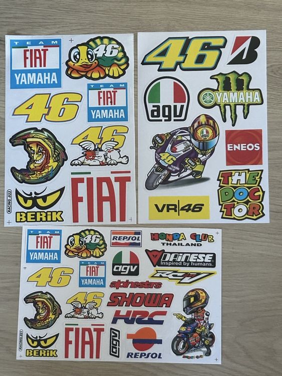 Stickers Valentino Rossi VR46 neuf jamais utilisé (Neu (gemäss ...