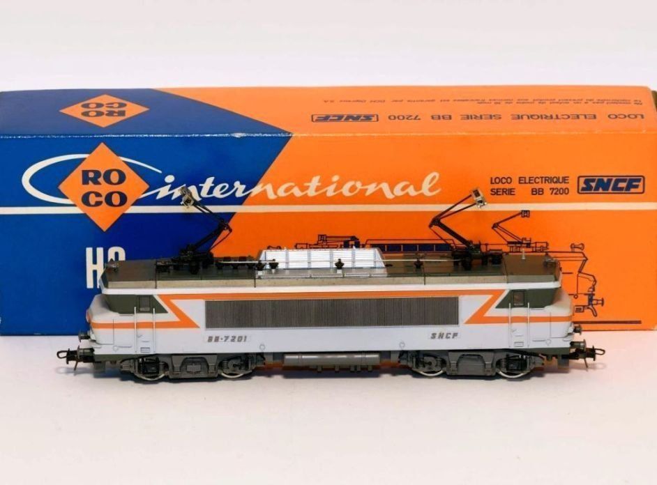 Roco HO 04199S: Elok BB 7201 SNCF Corail, Kardanantrieb, DC (Neu ...
