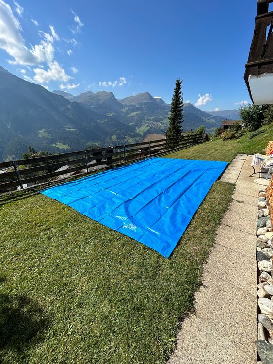 Blache 357 cm x 552 cm sehr stabil (Gebraucht) in Zürich für CHF 31 ...