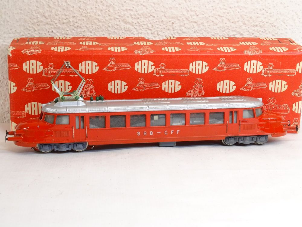 Hag 100 Roter Pfeil, RCe2/4 604, SBB/CFF/FFS, H0,WS/AC,OVP (Gebraucht ...