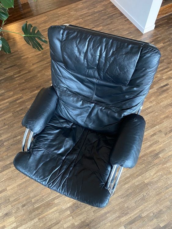 Sessel Leder schwarz (Gebraucht) in Winterthur für CHF 10 – nur Abholung auf Ricardo kaufen