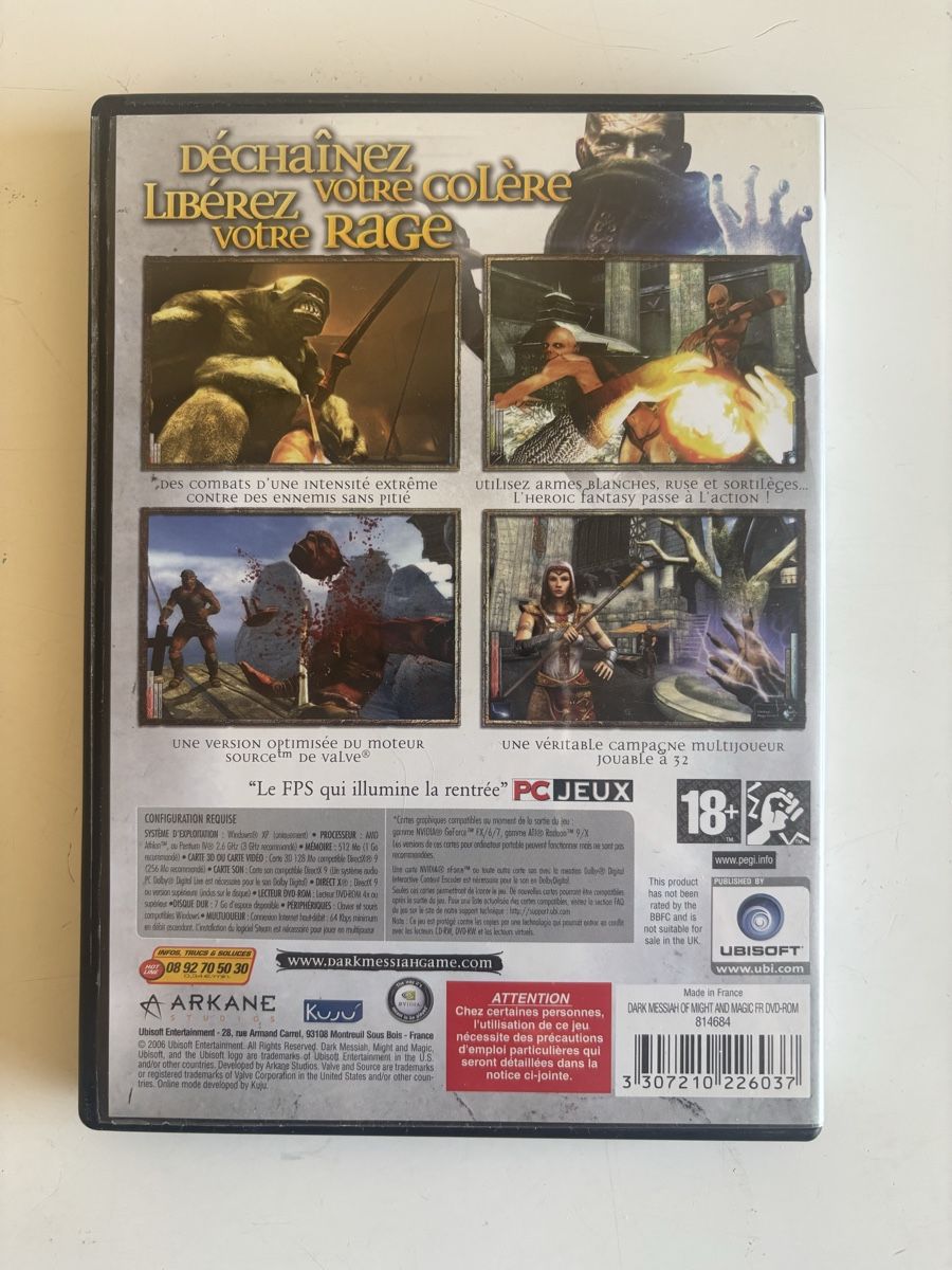 Dark Messiah of Might and Magic - Jeu - PC (D'occasion) à Lausanne pour ...