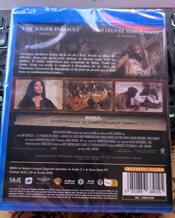 La passion du Christ (2004) - Blu-ray (Neuf avec emballage d'origine) à Semsales pour CHF 35 ...