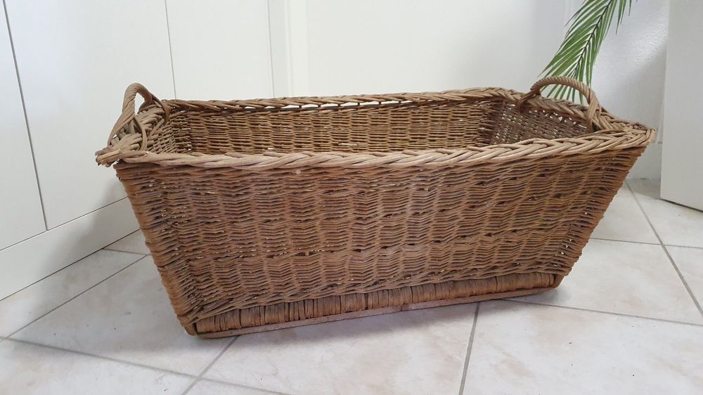 Weidenkorb gross, L 75 x B 50 x H 36 | Kaufen auf Ricardo