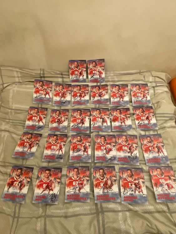 Autogrammkartenset SCRJ Lakers 22/23 handsigniert (Gebraucht) in ...